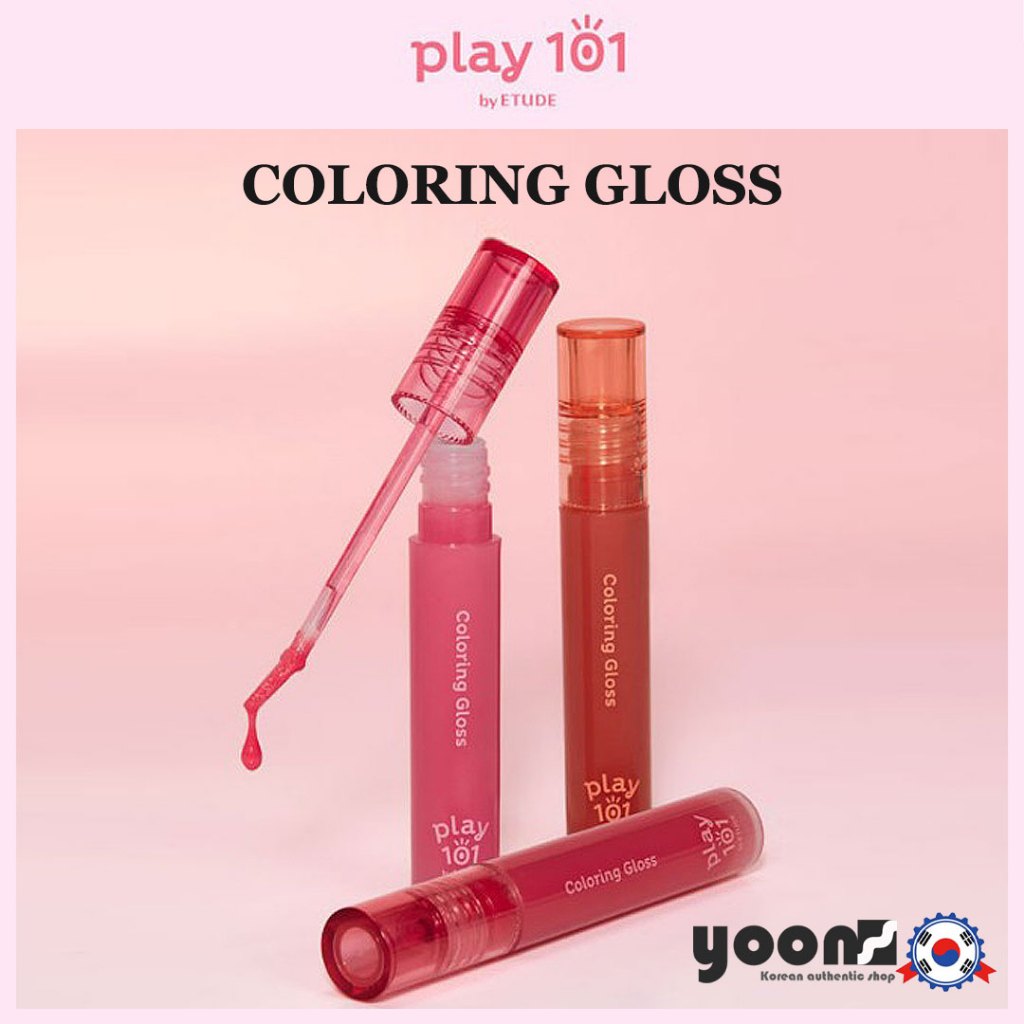 [Play 101 by ETUDE] COLORING Lip Gloss_From Korea | Shopee Philippines