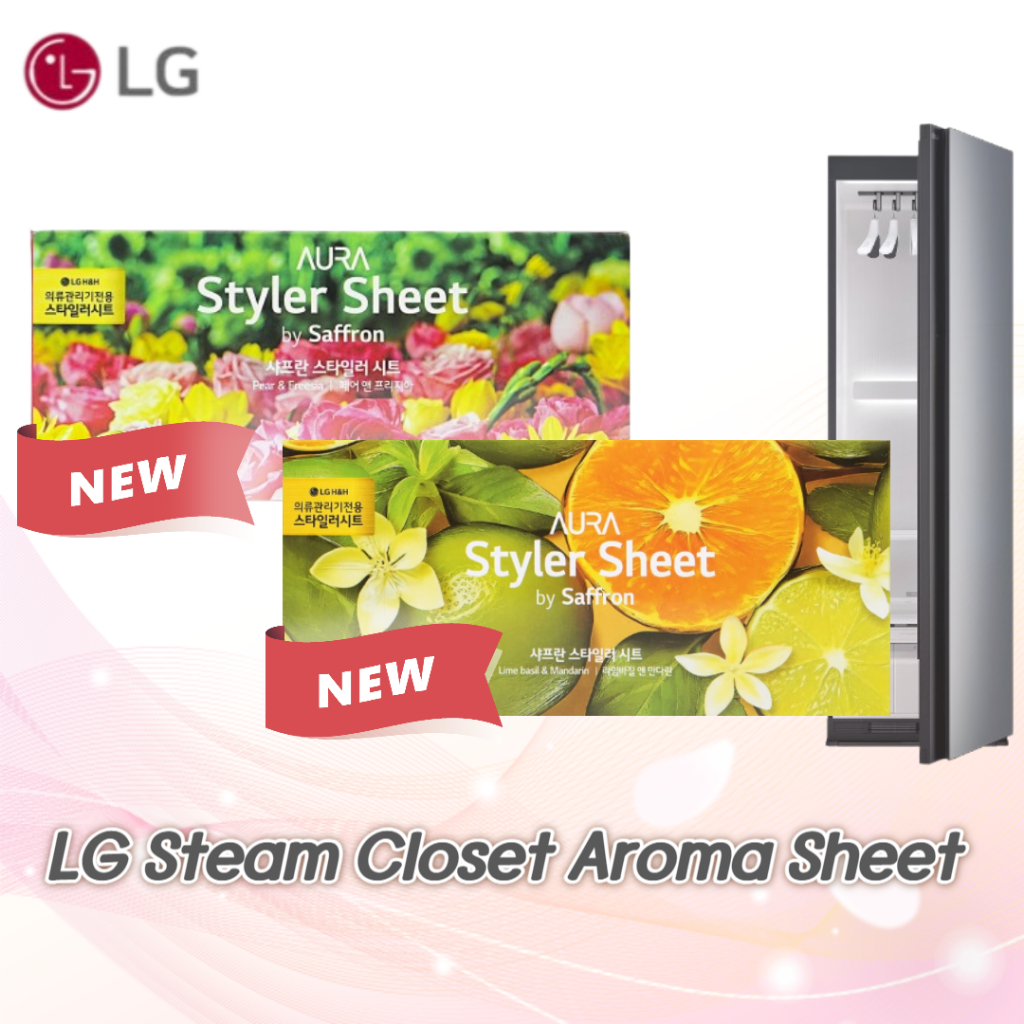 LG Styler Aroma Sheets Clothing Care System Fragrance 20 Sheets Enhance ...