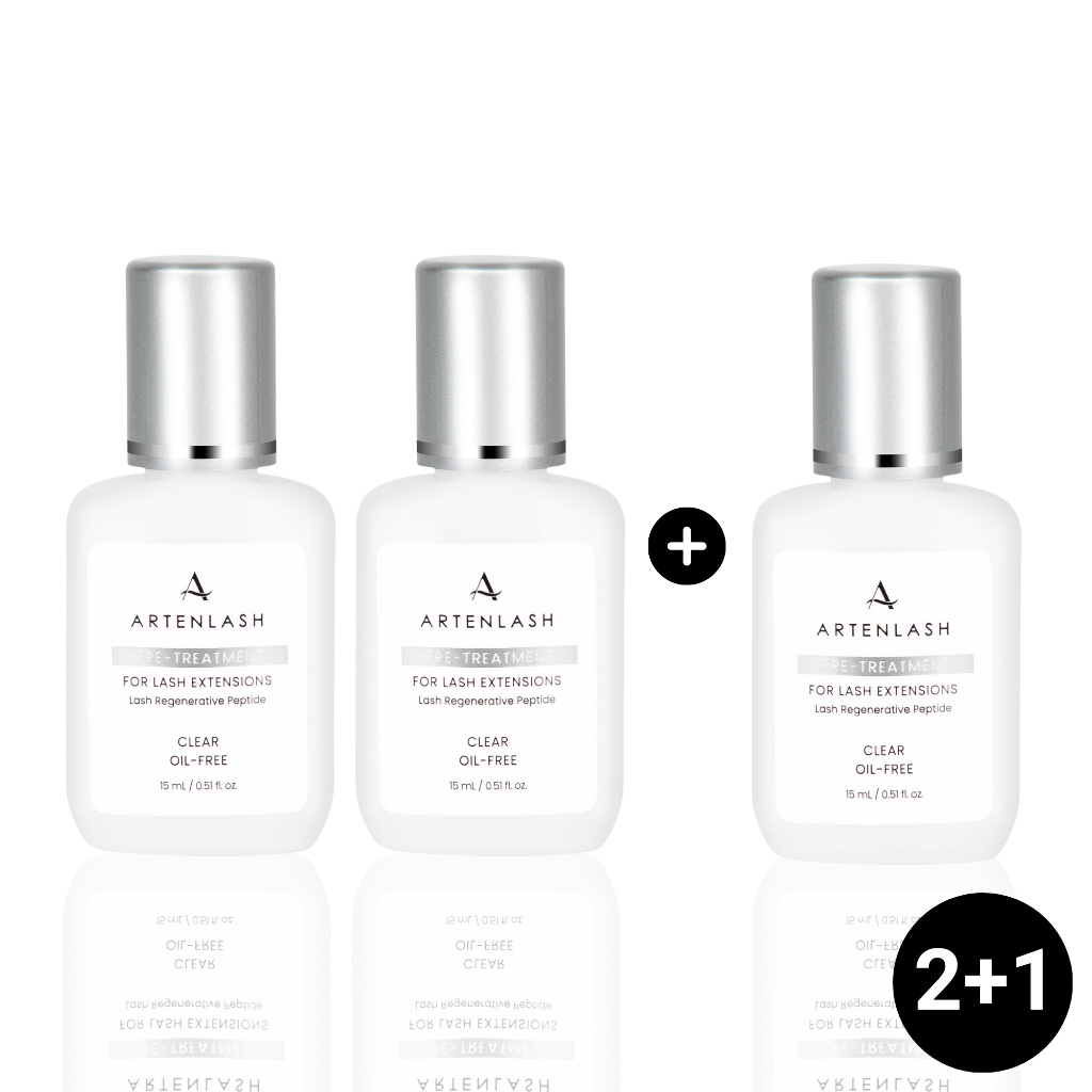 [2+1] Artenlash Lash Primer for Eyelash Extensions 15 mL Made in Korea ...