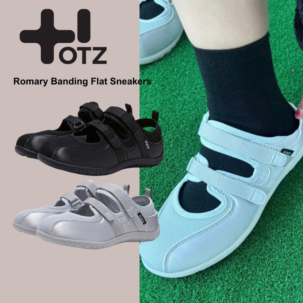 [OTZ] Romary Two Strap Flat Sneakers (2 colors) | Shopee Philippines