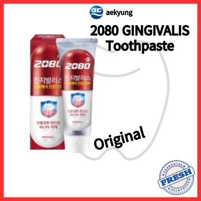 [aekyung] 2080 Gingivalis Toothpaste / Original / 120g | Shopee Philippines