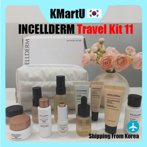 2024 NEW [INCELLDERM] Travel Kit 11 piece SET | Shopee Philippines
