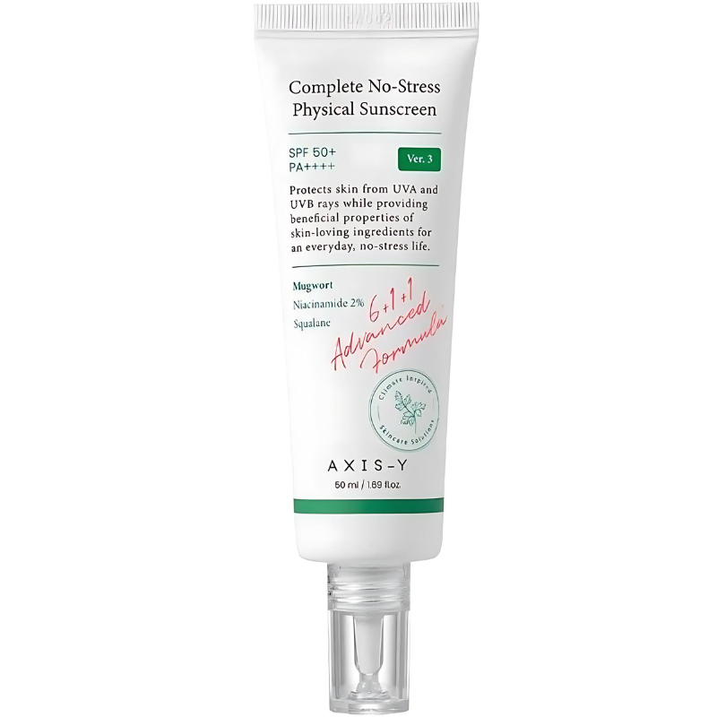AXIS-Y Complete No-Stress Physical Sunscreen Version 3 SPF50+ PA++++ 1. ...