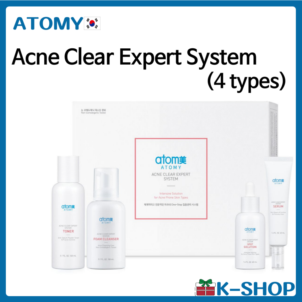 ATOMY Acne Clear Expert System (4 types) | Shopee Philippines