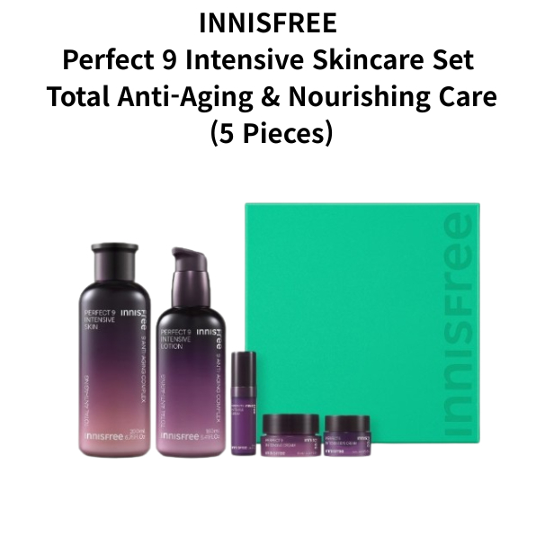 INNISFREE Perfect 9 Intensive Skincare Set – Total Anti-Aging ...