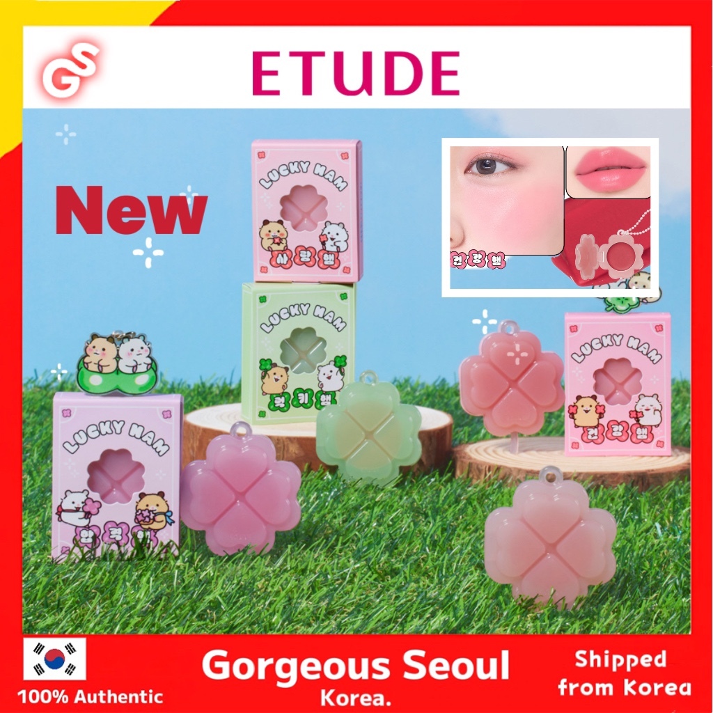 ETUDE Lucky Lip Ham Cheek | Shopee Philippines