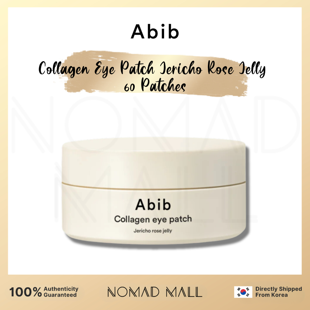 [ABIB] Collagen Eye Patch Jericho Rose Jelly 60 Patches | Shopee ...