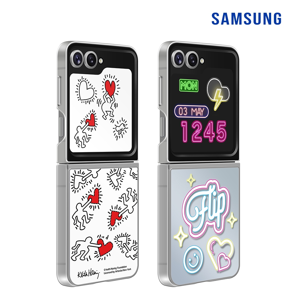 Samsung Korea Official Galaxy Z Flip6 Flipsuit Case with LED | Shopee ...