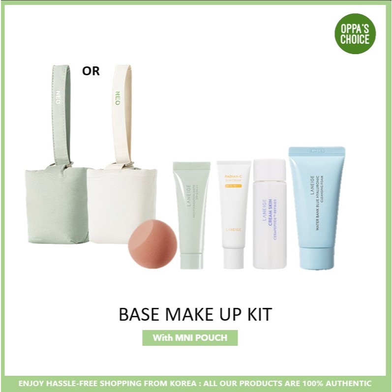 LANEIGE BASE MAKE UP KIT with MINI POUCH | Shopee Philippines