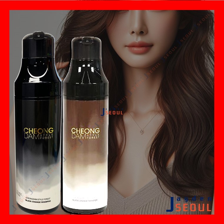 *200ml* CHEONGDAM Black Change Shampoo -Natural Brown, Dark Brown ...