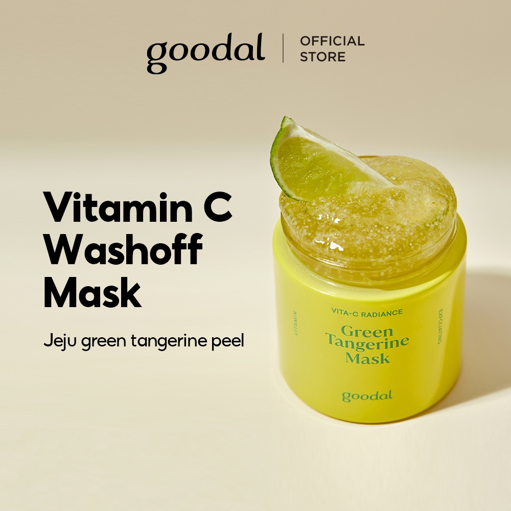 Goodal Green Tangerine Vita C Wash Off Vitamin Gel Mask 110g | Shopee ...