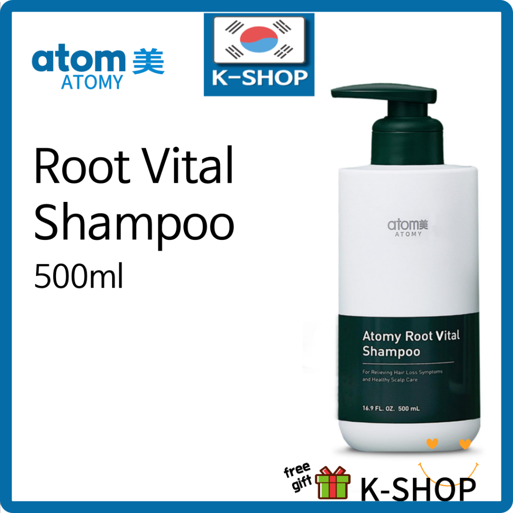 ATOMT Root Vital Shampoo*1ea (500ml) | Shopee Philippines