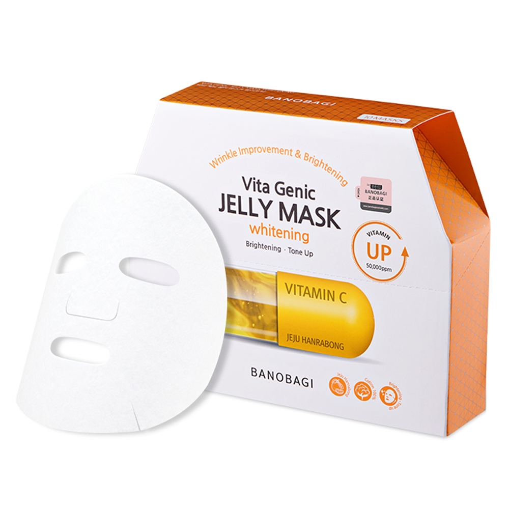 BANOBAGI Vitagenic Jelly Mask Whitening, 10 pieces, 1 piece (Genuine ...