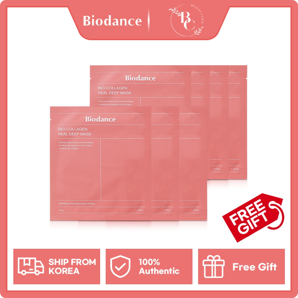 Olive Young [BIODANCE] Bio Collagen Real Deep Mask Sheet 7P | Shopee ...