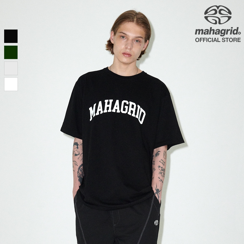 [MAHAGRID] VARSITY LOGO TEE | Shopee Philippines