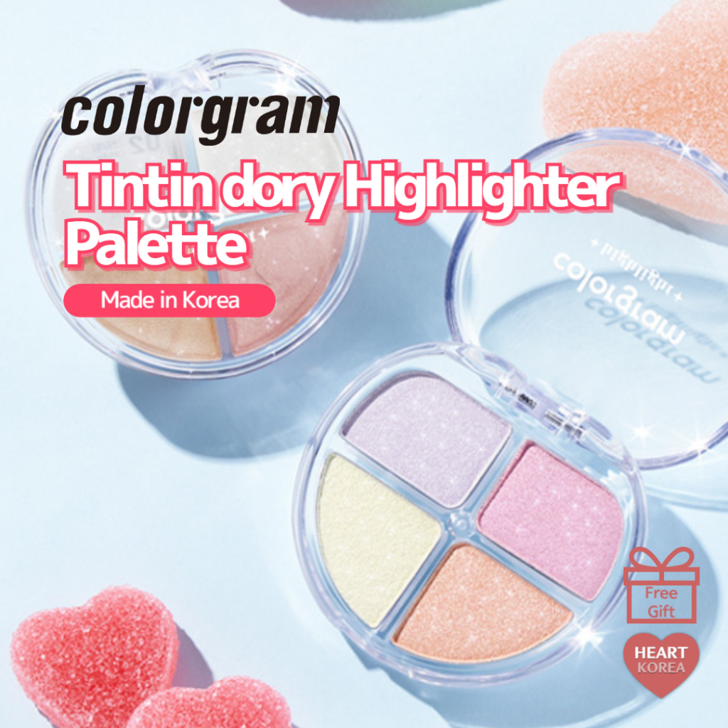 Colorgram Tintin dory Highlighter Palette 6g | Shopee Philippines