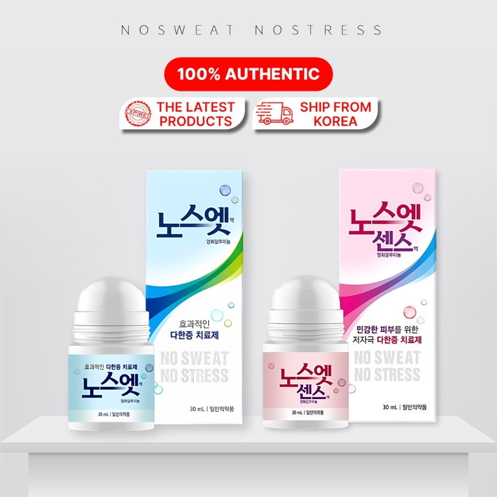 NOSWEAT Sense Solution, Anti-perspirant roll on, 30ml, Reduce Excessive ...