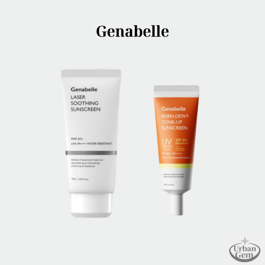 Genabelle 1+1 Laser Soothing Sunscreen PDRN Dewy Tone-up Sunscreen SPF ...