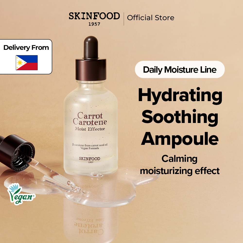 [SKINFOOD Official] Carrot Carotene Moist Effector Ampoule 52ml ...