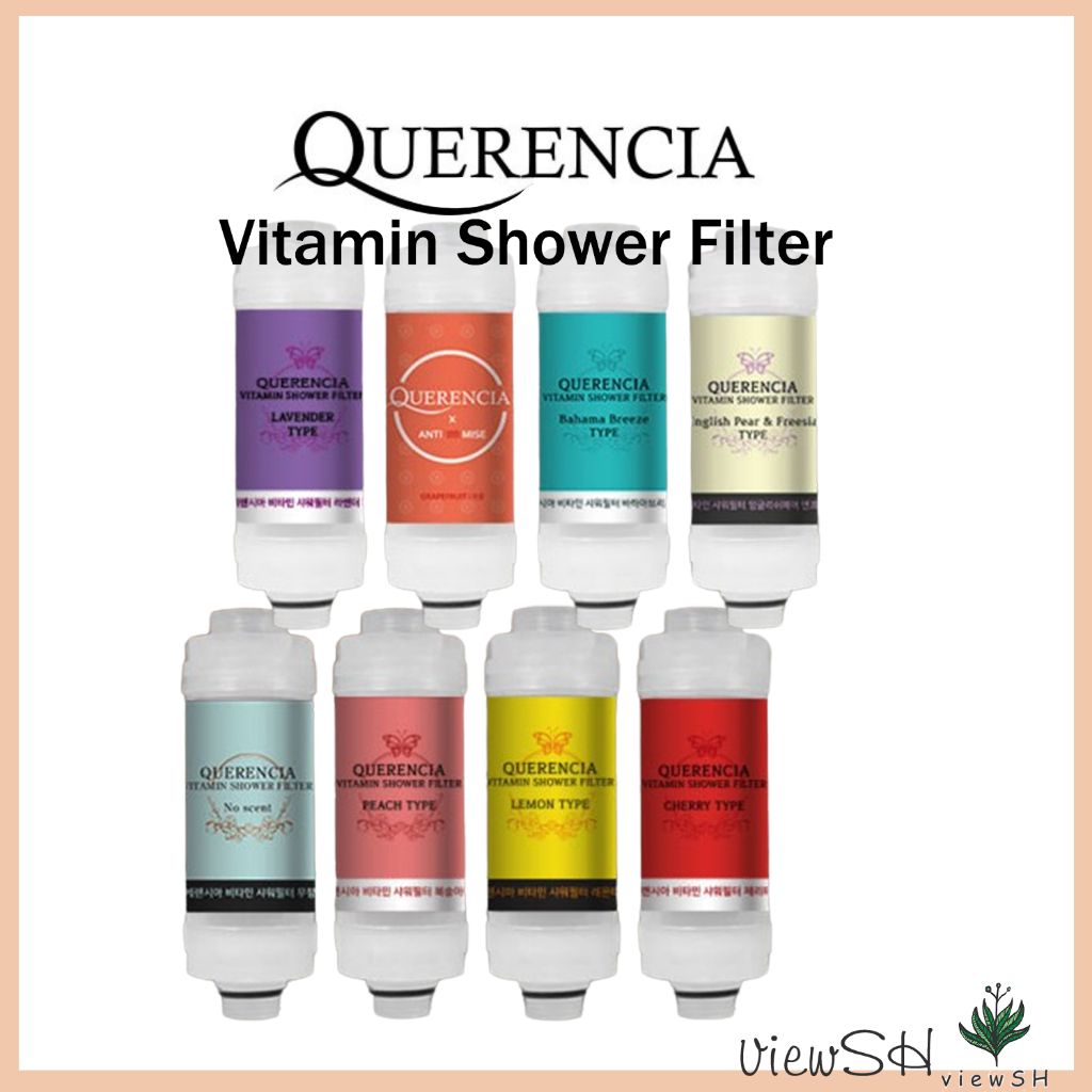[Querencia] Vitamin Shower Filter for rust removal, chlorine removal ...