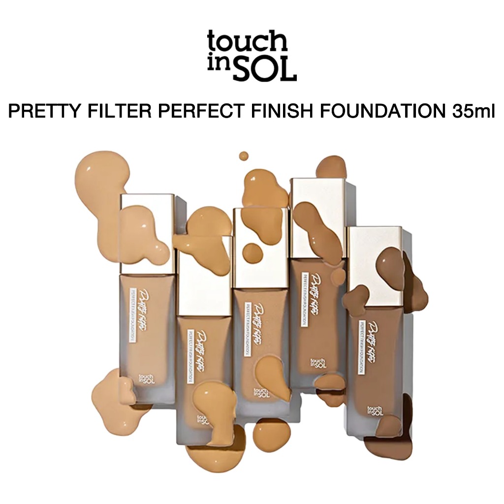 TOUCH IN SOL | Pretty Filter Perfect Finish Liquid Foundation 32ml 5 ...