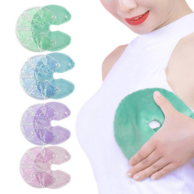 Hot and Cold Compress Chest Pads Postpartum Swelling Heat Compress Anti ...