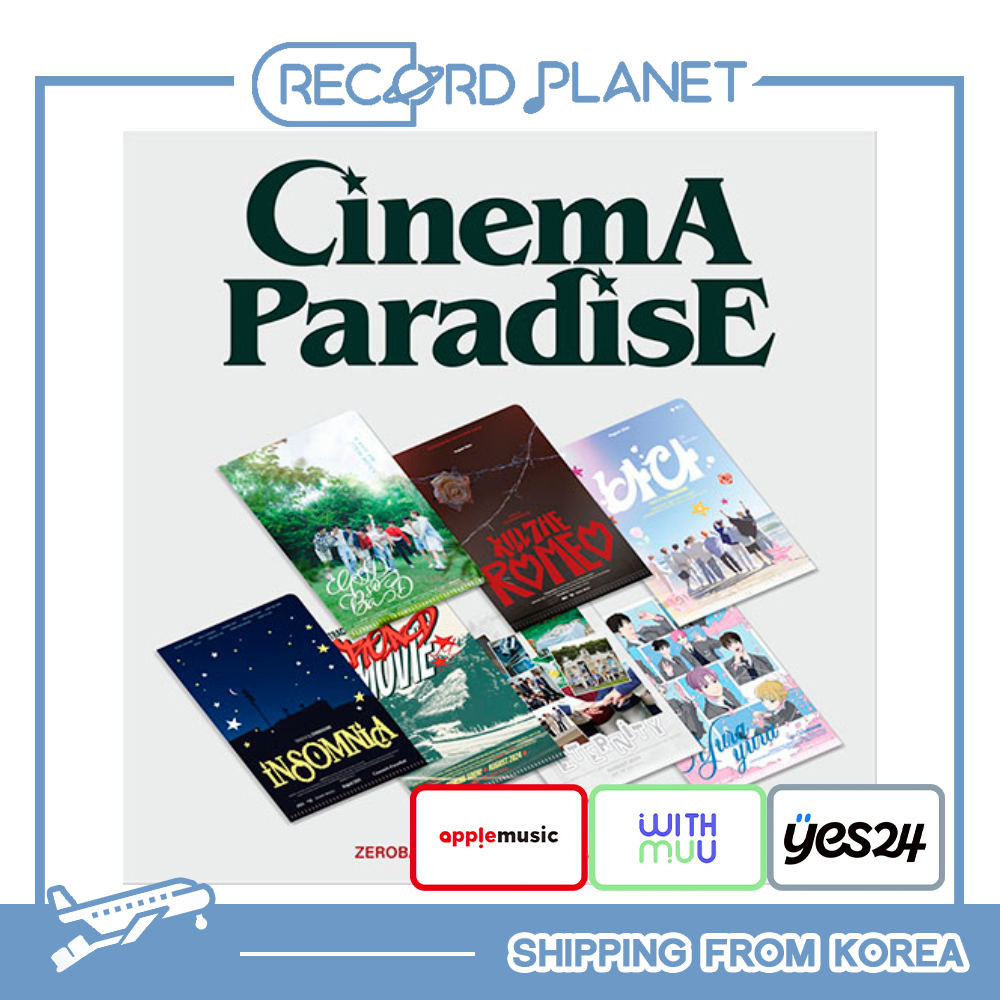 [POB] ZEROBASEONE(ZB1) - The 4th Mini Album [CINEMA PARADISE] (ZEROSE ver.) | Shopee Philippines