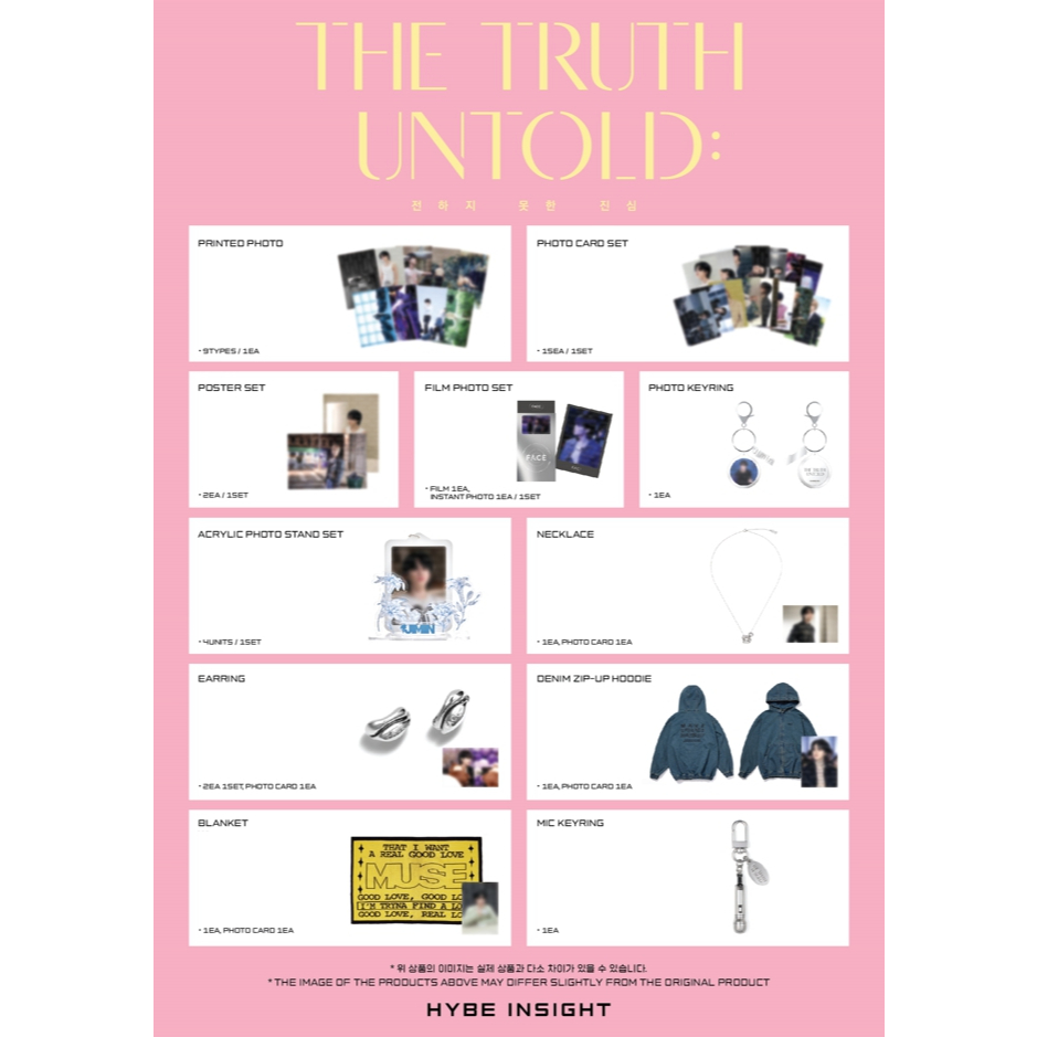 BTS JIMIN EXHIBITION THE TRUTH UNTOLD MERCH 1 | Shopee Philippines
