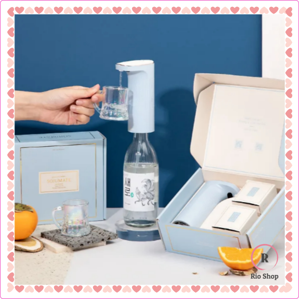 Royche x Soju Dispenser + Soju Cup 2p Gift Set | Shopee Philippines