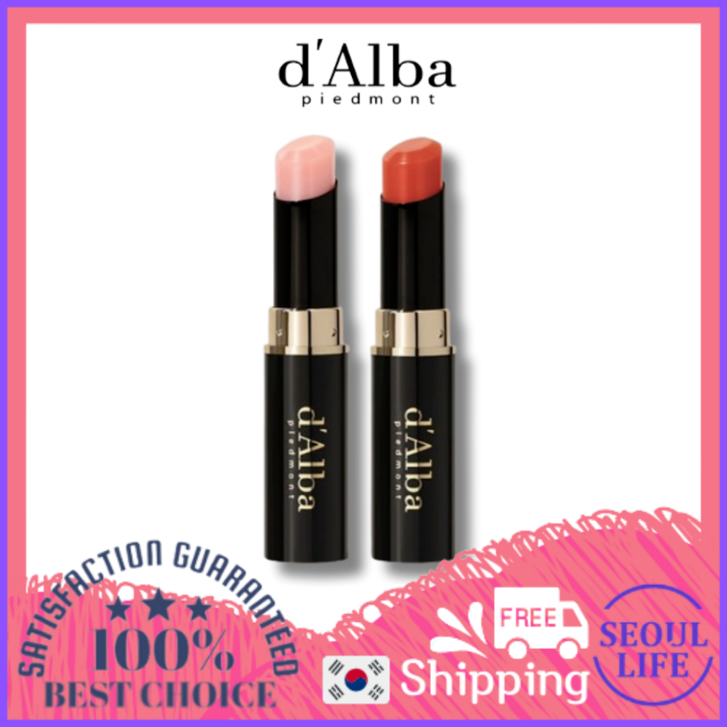 d’Alba Noble Tinted Lip Serum Stick 3.5g 2color / Hydrating Lip Care, Moisturizing Lip Care ...
