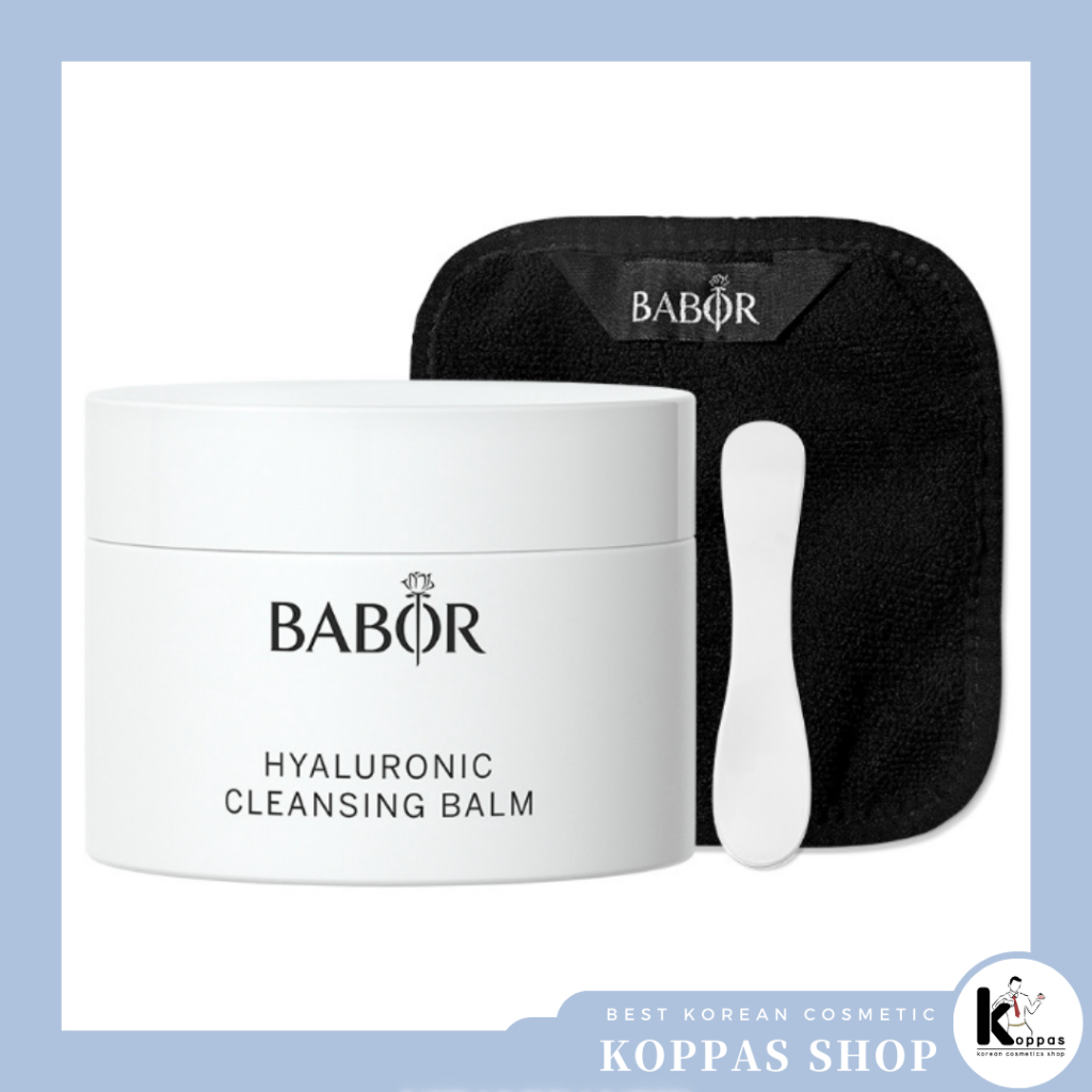 BABOR Hyaluronic Cleansing Balm 150ml + Face Steam Towel | Shopee ...