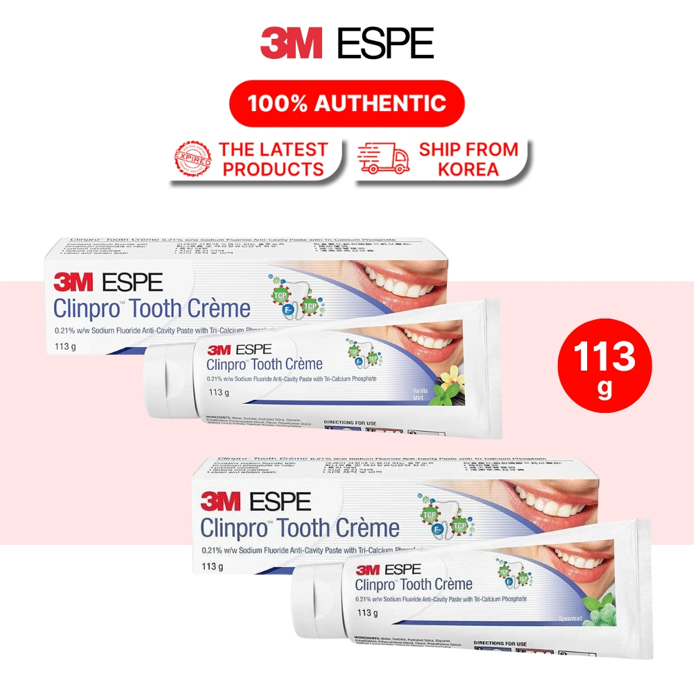 3M Clint Protooth Cream Toothpaste - Dentist Recommended for Oral ...