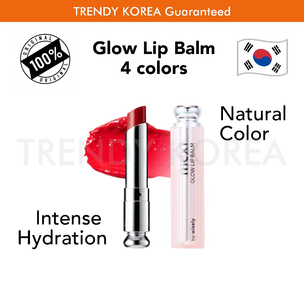 Glow Lip Balm, Lip Treatment, 4 colors (tinted lip balm, glow lip ...