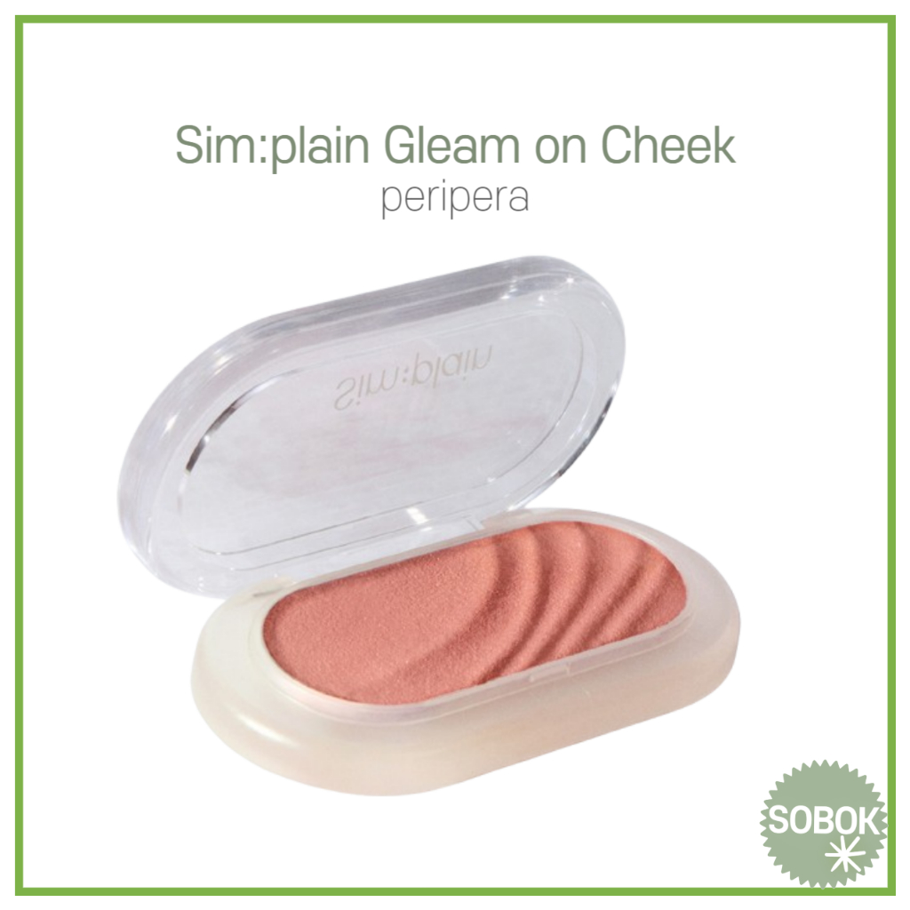 [peripera] Sim:plain Gleam on Cheek 8 colors jelly cream powder blusher ...