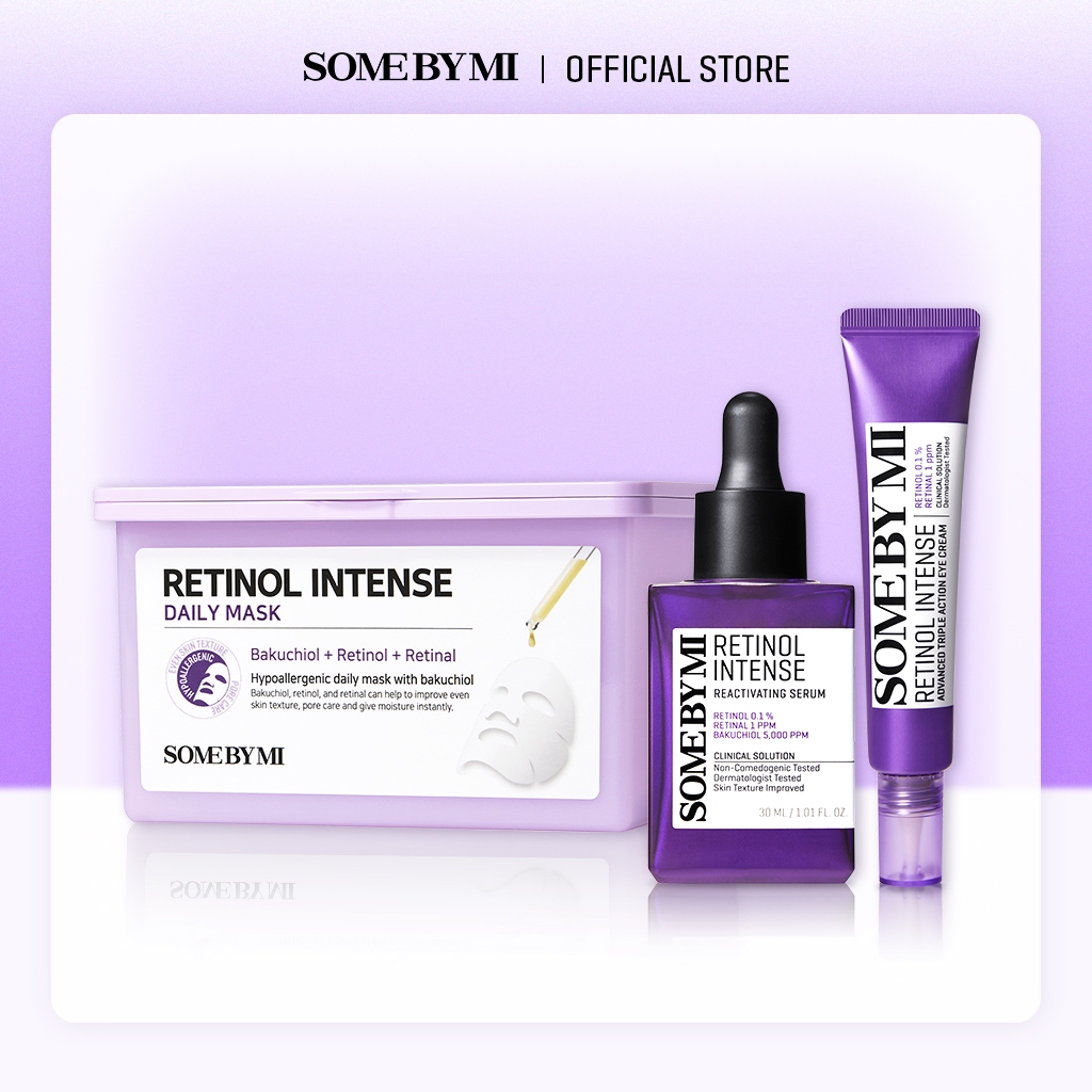 [RETINOL 3-STEP SET] SOME BY MI Retinol 3 STEP SET (Serum 30ml+Eye ...