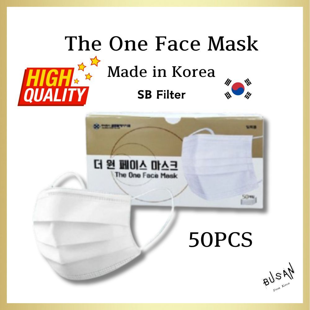[KOREAN MASK]The One Face Mask 50PCS/ ONE DAY Korea Mask/Korean premium ...