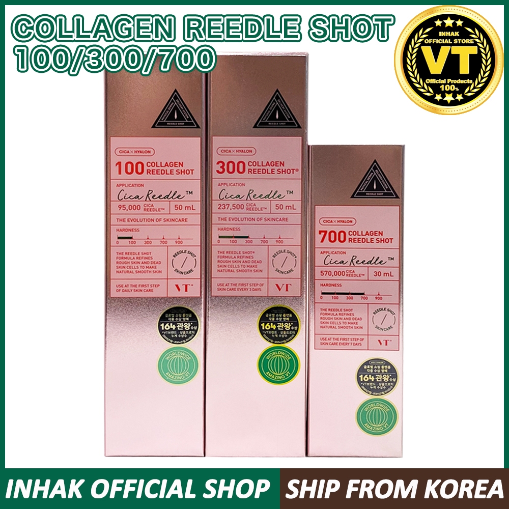 [VT] Collagen REEDLE SHOT 100/300/700 Elasticity care, Anti-Aging, Skin Turn-Over Improvement ...