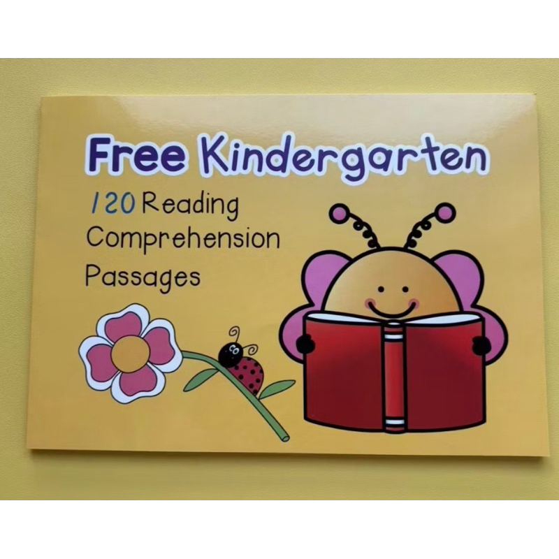 120Pages Preschool Children Comprehension Passages Reading Book English ...