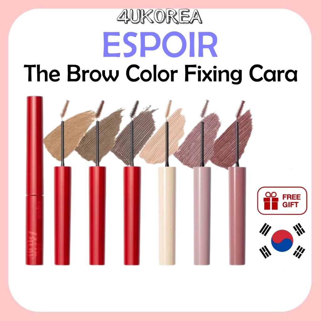 ESPOIR The Brow Color Fixing Cara - 6 Colors / K-BEAUTY | Shopee ...