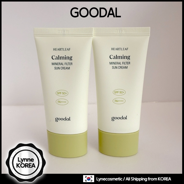 GOODAL Heartleaf (Houttuynia Cordata) Calming Mineral Filter Sun Cream ...