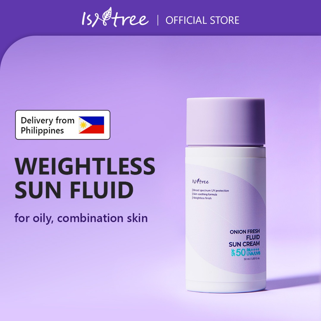 Isntree Onion Fresh Fluid Sun Cream 50ml | Shopee Philippines