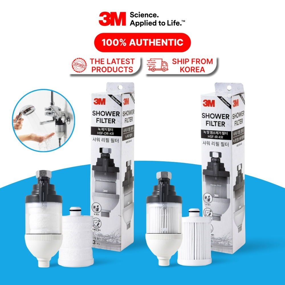 3M Shower Filter for Pure Shower Experience - Improve Water Quality and ...