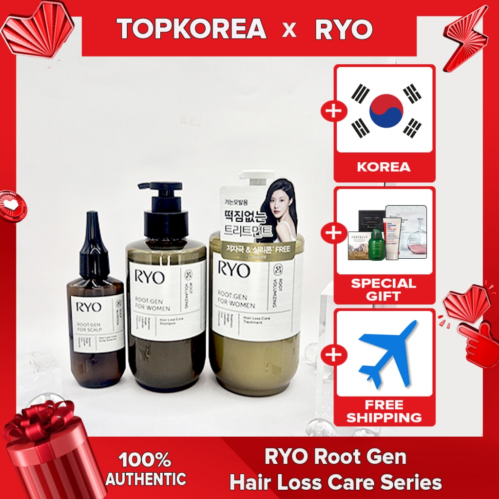 RYO Root Gen Hair Loss Care Scalp Essence 80ml / Trea.tment 353,515ml ...