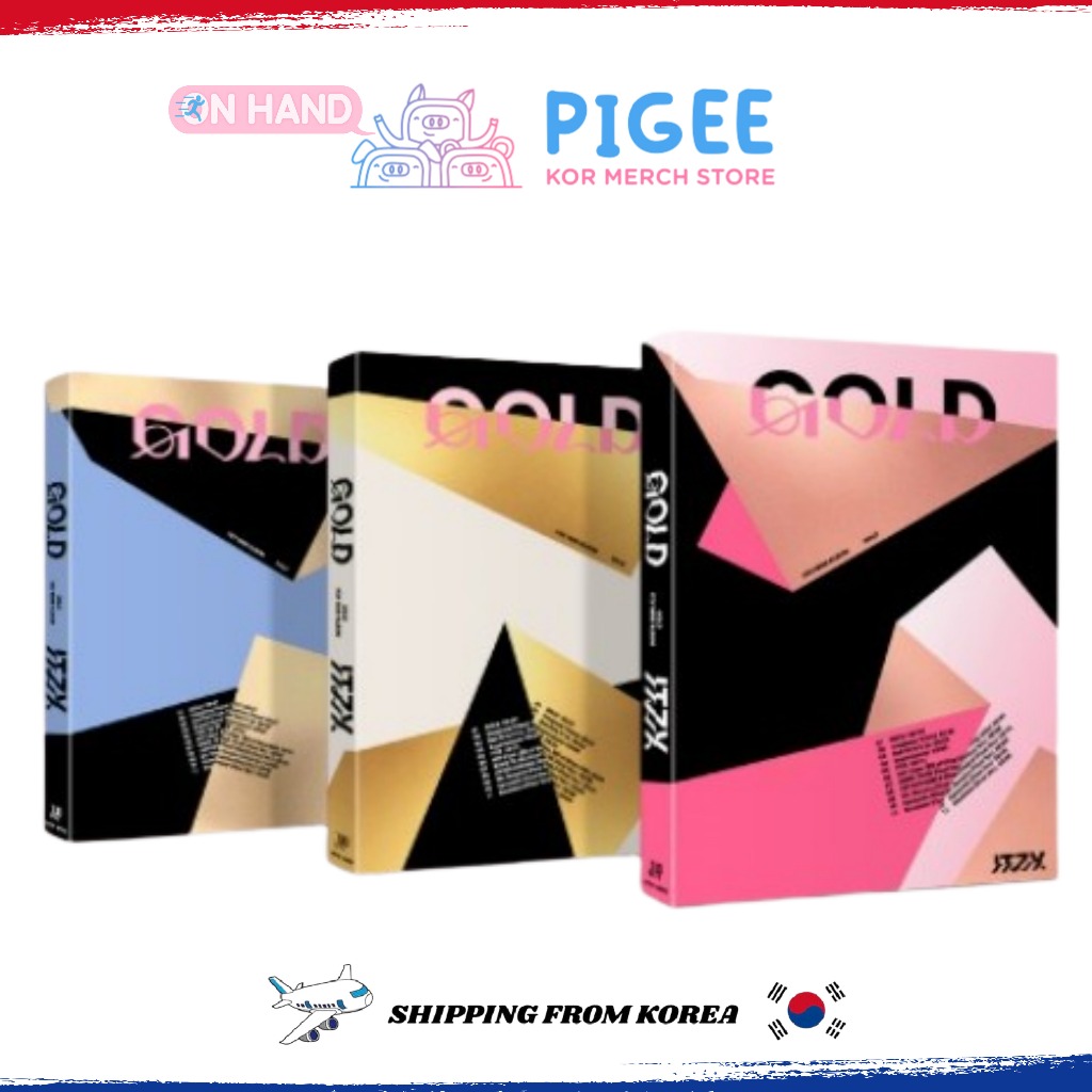 ITZY - [ GOLD ] 2ND ALBUM | Shopee Philippines