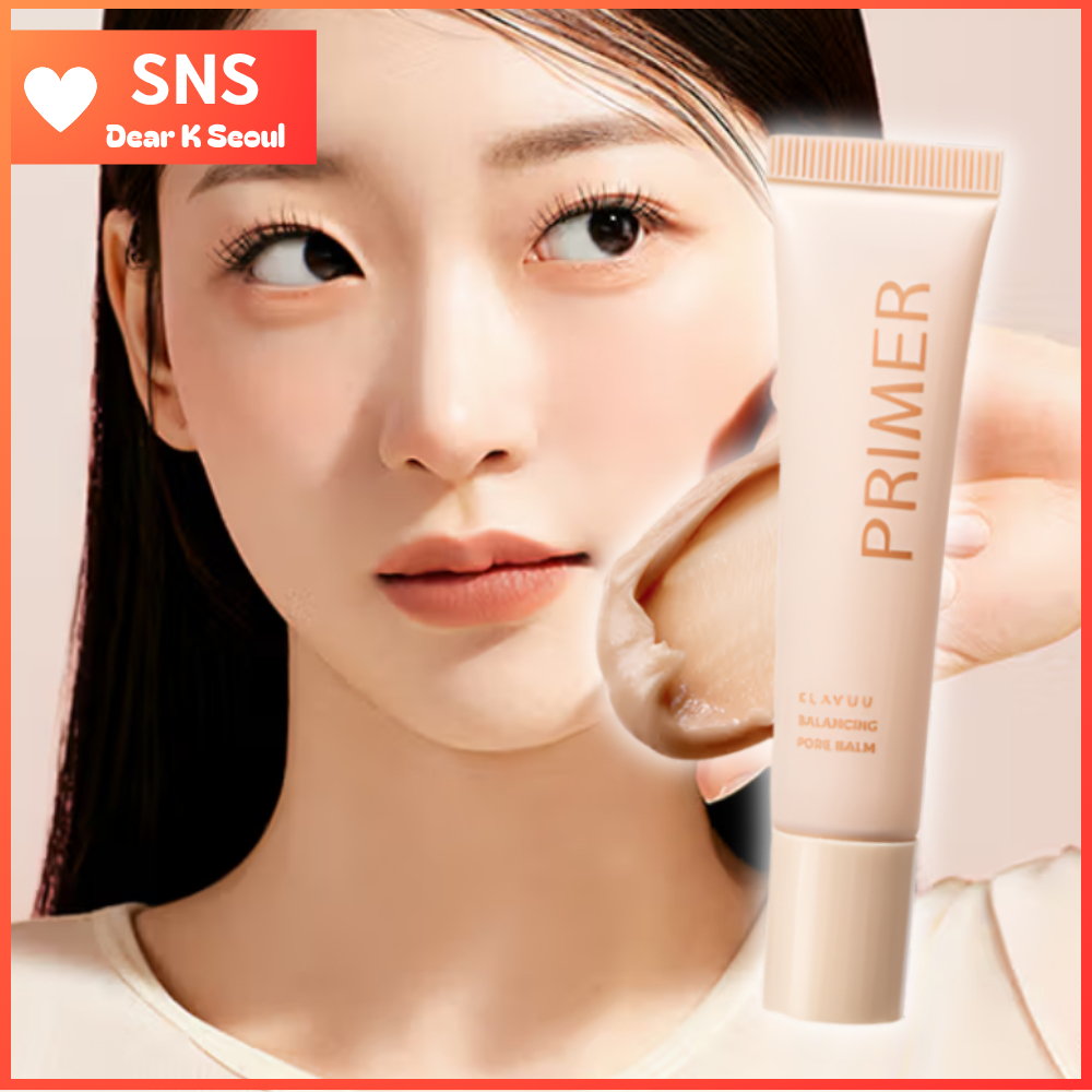 [KLAVUU x DAISO Korea] Balancing Pore Balm Primer 10ml | Smooth ...