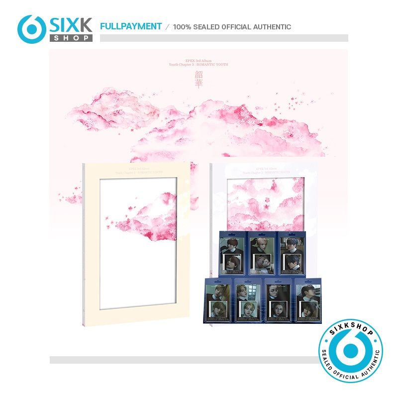 EPEX 3rd Album Youth Chapter 3 ROMANCE YOUTH | Shopee Philippines