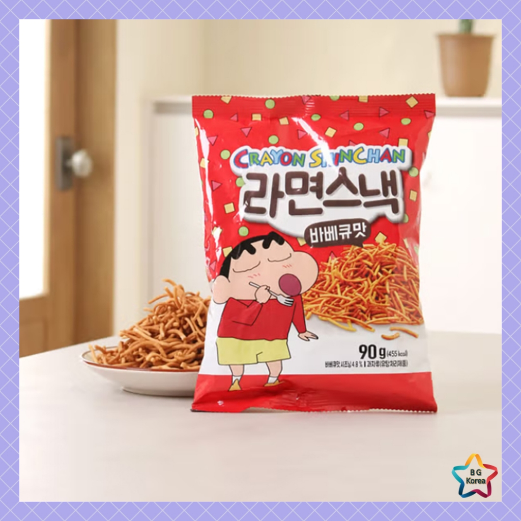 Crayon Shinchan Ramen Snack Crispy Noodle Snack with Rich BBQ and Sweet ...