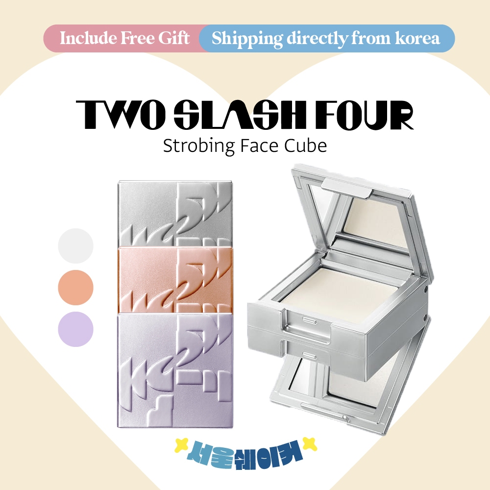 [Two Slash Four] Strobing Face Cube Highlighter 3.4g (3shade) | Shopee Philippines