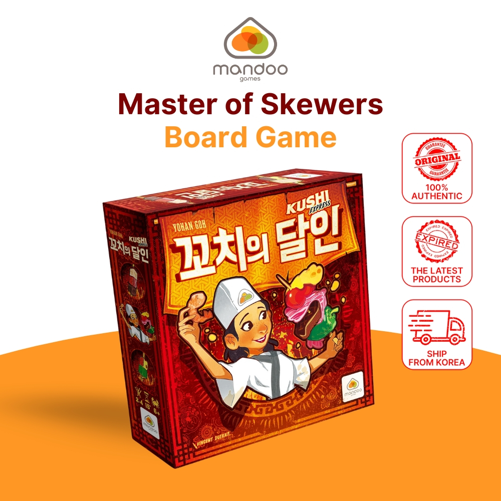 Korean Board Game: Master of Skewers - Fun Strategy Game for Family ...
