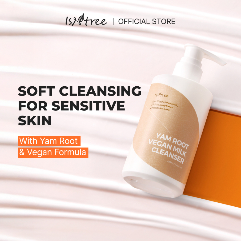 Isntree Yam Root Vegan Milk Cleanser 220ml | Shopee Philippines
